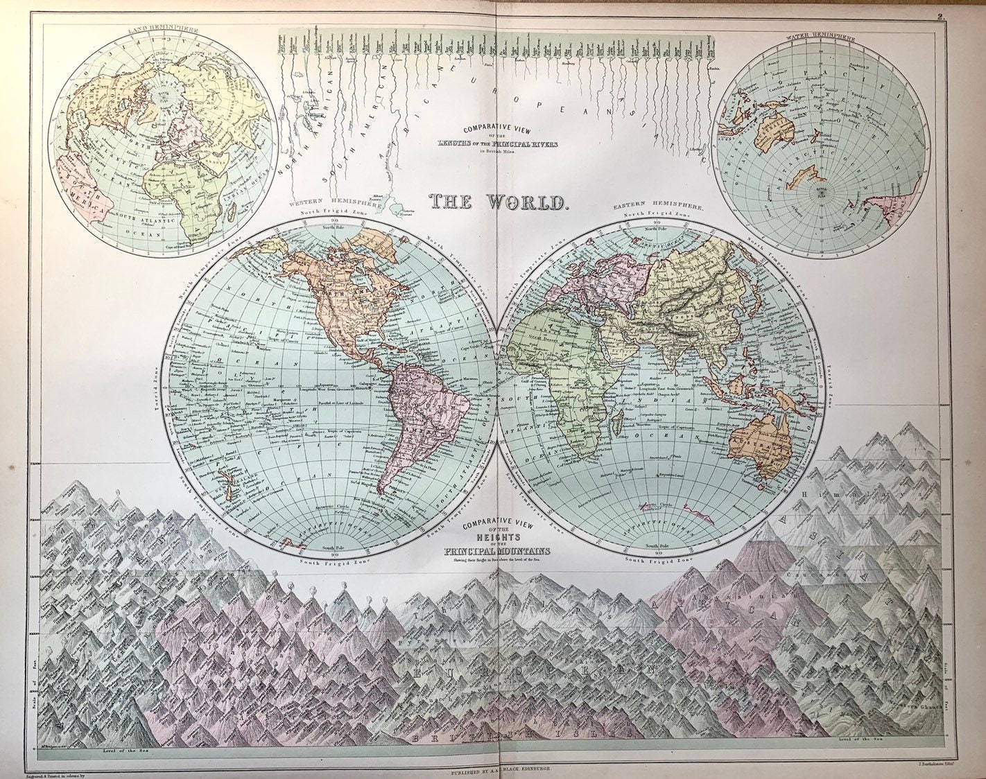 Atlas Mountains On World Map