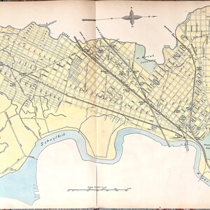West Philadelphia Map, Original 1895 Philadelphia Ward Atlas ...