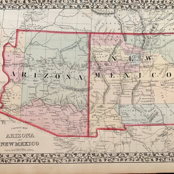 Arizona New Mexico - Etsy