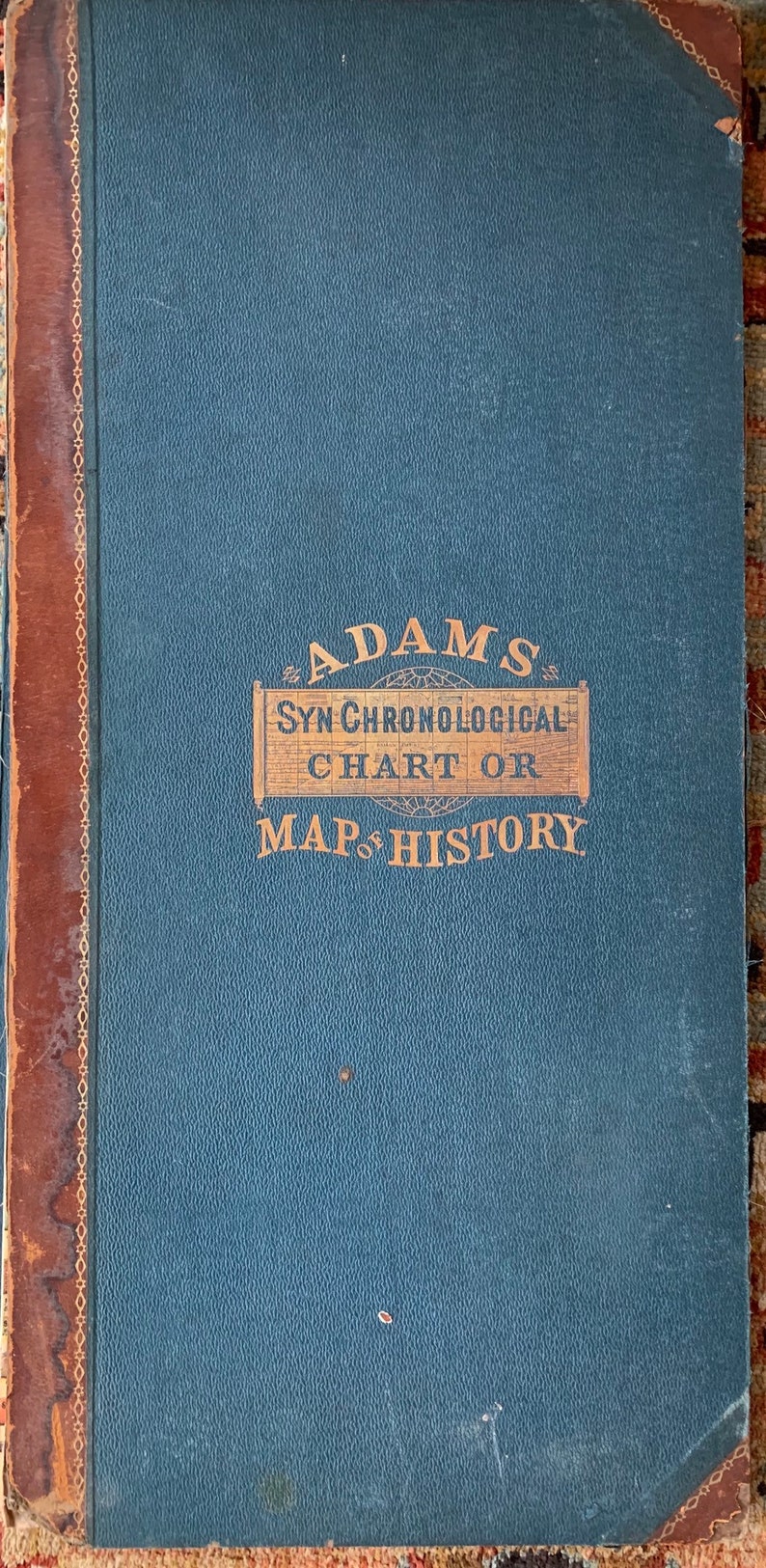 Adams Syn Chronological Chart or Map of History Original 1900 | Etsy