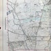 Radnor Map, Original 1947 Main Line Pennsylvania Railroad Atlas, Clydes ...