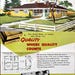 Vintage House Plan Poster, Original 1950s Weyerhaeuser Mid Century ...