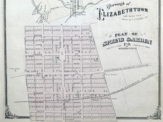 Elizabethtown Nj Map