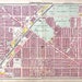 Brewerytown Map, Original 1910 Philadelphia Atlas, Strawberry Mansion ...