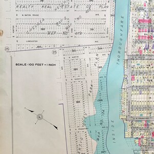 Ventnor Map, Original 1938 Absecon Island Atlas, Nuckys, La Sirena - Etsy