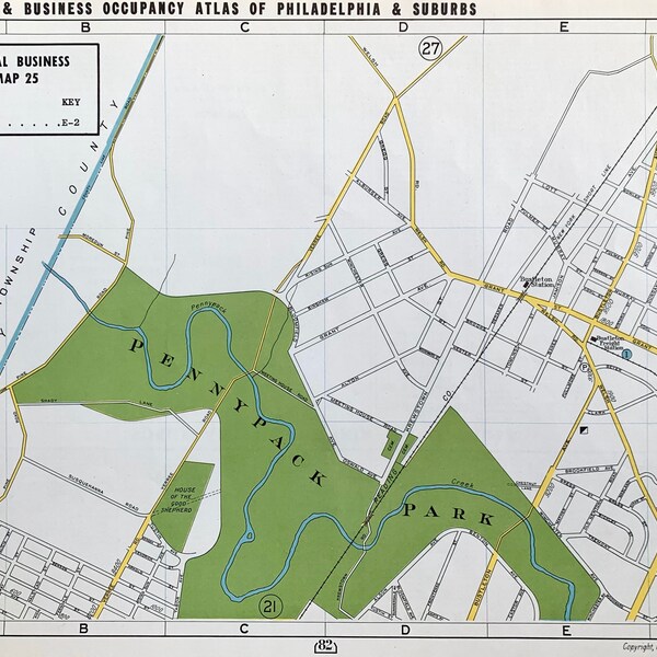 Pennypack Park Map - Etsy