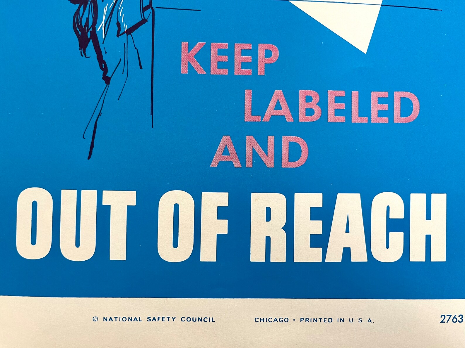 Safety Poster, Vintage National Safety Council, Prevent Accidents, Keep ...