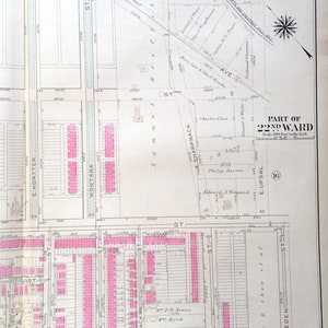 Mount Airy Map, East Mount Airy Map, 1923 Original City of Philadelphia ...