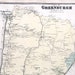 Greenburgh Antique Map Original 1867 Hand Colored Atlas Map - Etsy