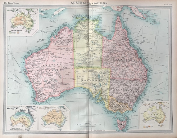 Australian Outback Map
