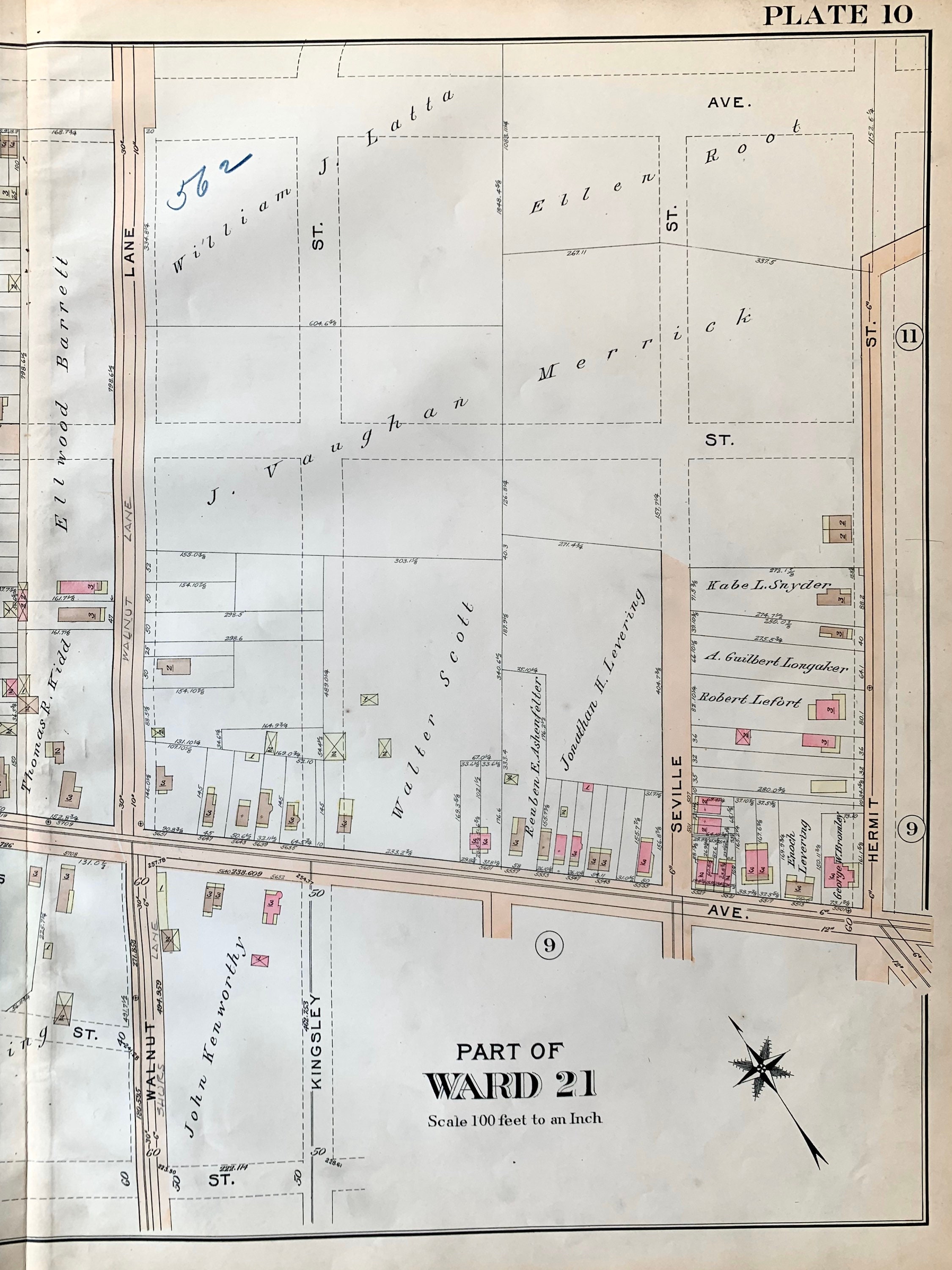 Manayunk Map Original 1911 City of Philadelphia Ward 21 - Etsy
