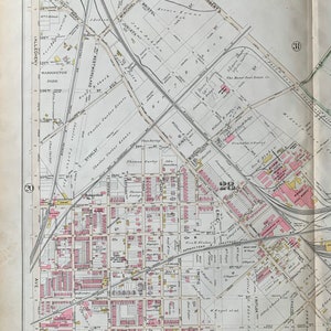 Nicetown Map, North Philadelphia Map, Original 1910 City of ...