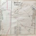 Antique Yardley Map, Original 1886 North Pennsylvania Railroad Atlas ...