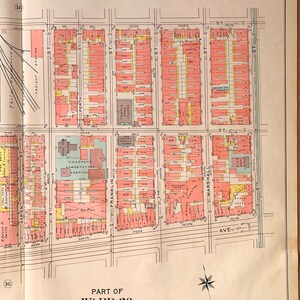 Antique 1907 Northern Liberties Map From Original City of Philadelphia ...