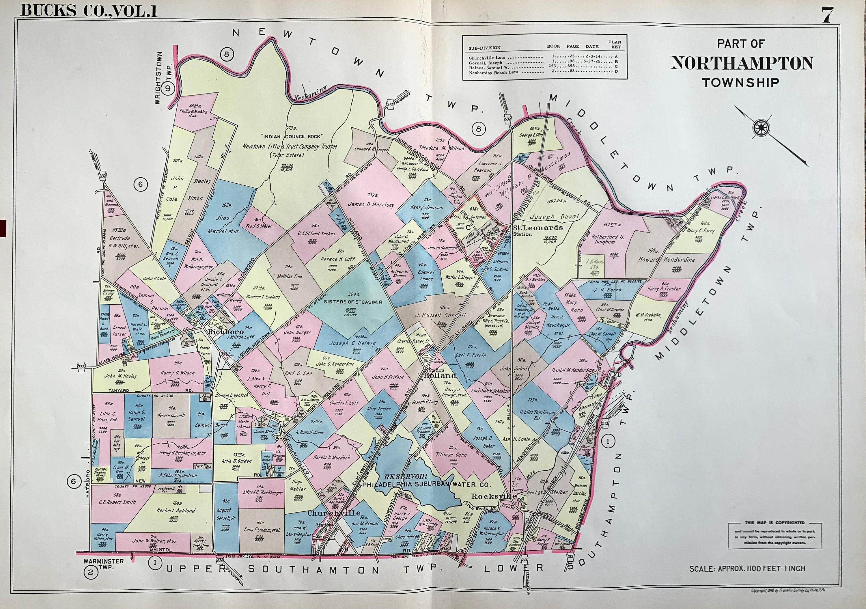 Northampton County Municipality Map Northamptonshire | England, Map,