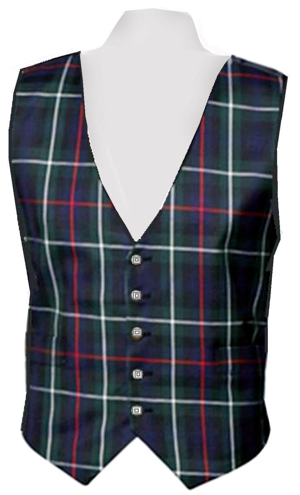 SCOTTISH IRISH VEST= 5 Button-two Pockets-custom Made: as per Your ...