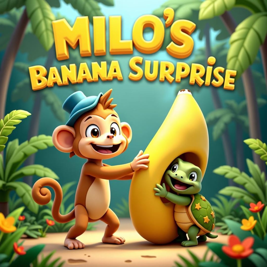 Kids Story Book Canva Templates: Editable Children's Ebook Design ...