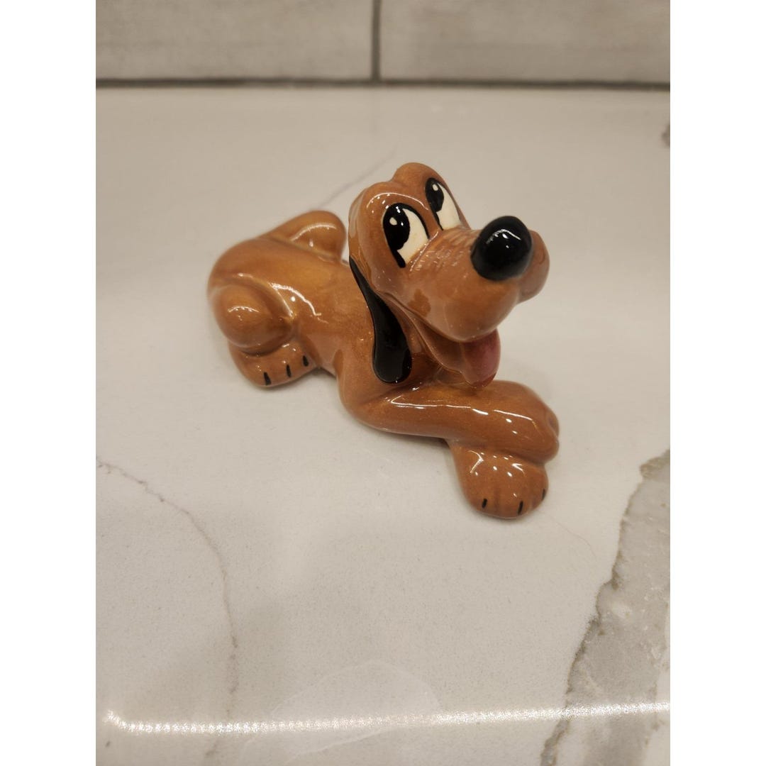 Vintage 1950s Evan K Shaw American Pottery Metlox Disney's Pluto Dog ...