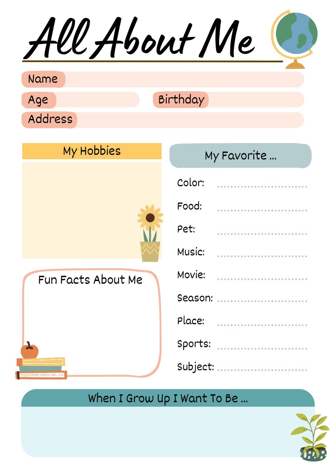 Essential Classroom Handouts - Etsy