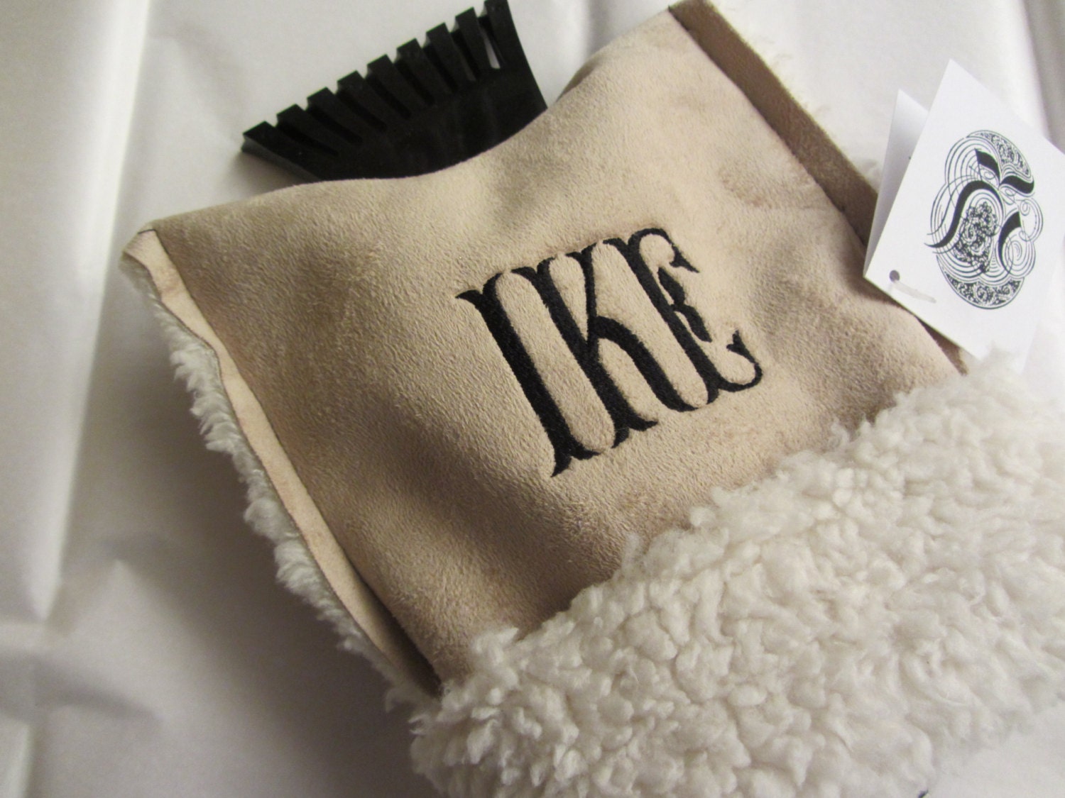 Ice Scraper Personalized Covered Ice Scraper - Etsy