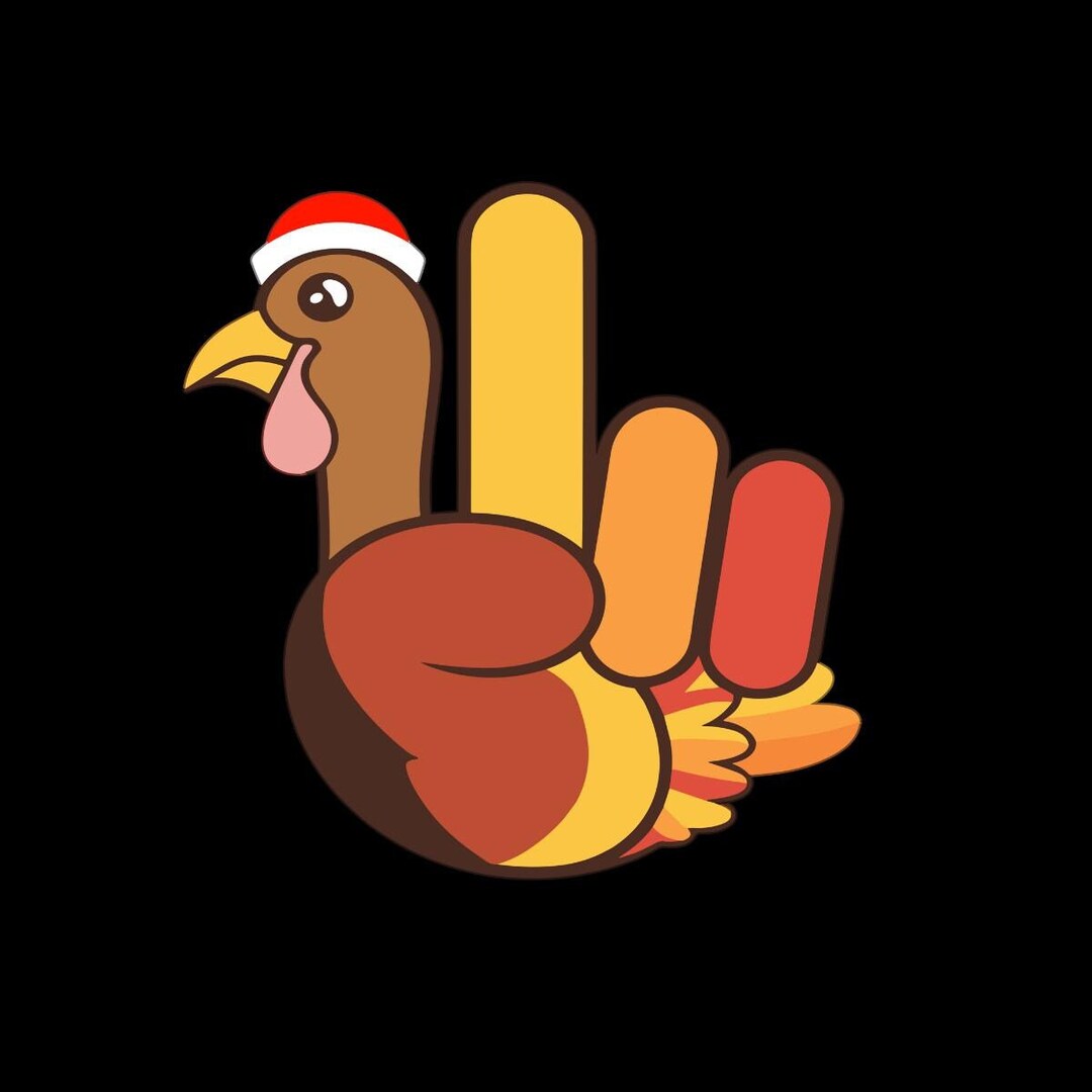 Peace Sign Turkey, Hand Cool Thanksgiving Hippie,turkey Glitter ...