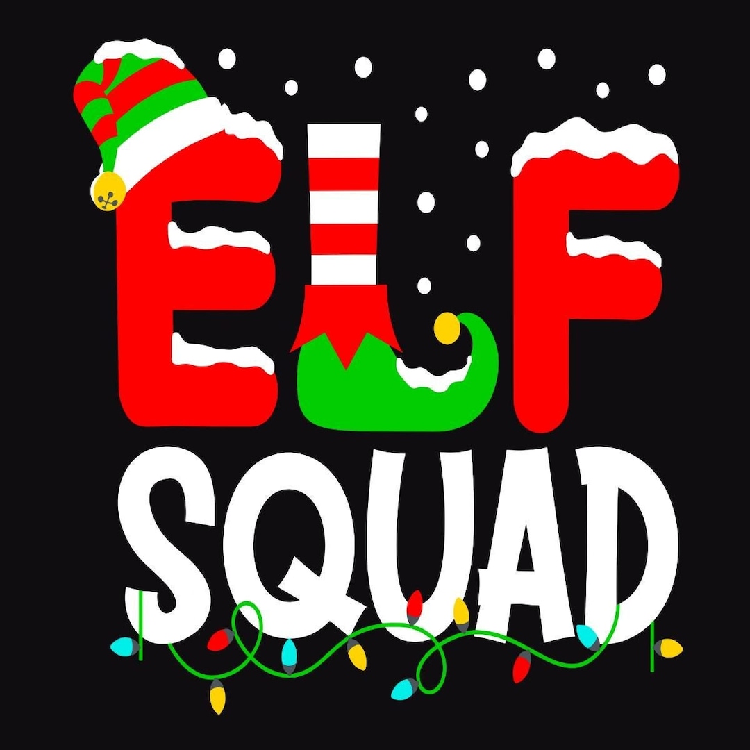 Elf Squad Png, Elf Png, Christmas Png, Squad Png, Elf Hat Png ...