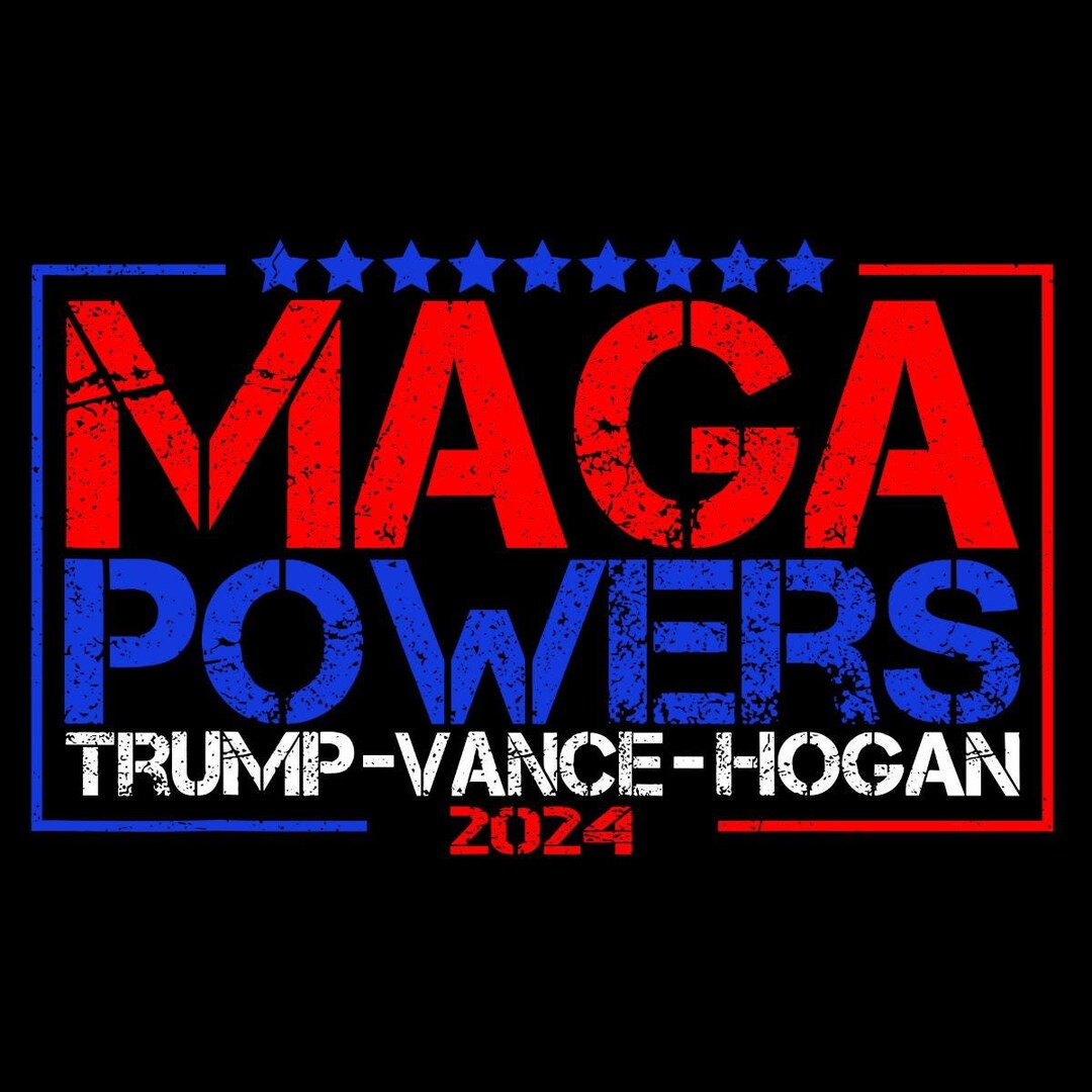 Hulk Hogan Maga Powers Png, Hulk Hogan Trump Shirt Png, President Trump ...