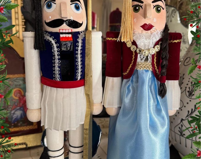 Limited Edition Handcrafted Greek Evzone Soldier Tsolias or Amalia ...