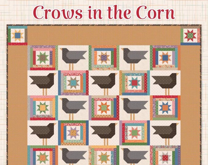 It's Sew Emma Crows in the Corn Quilt Pattern. Lori Holt - Etsy