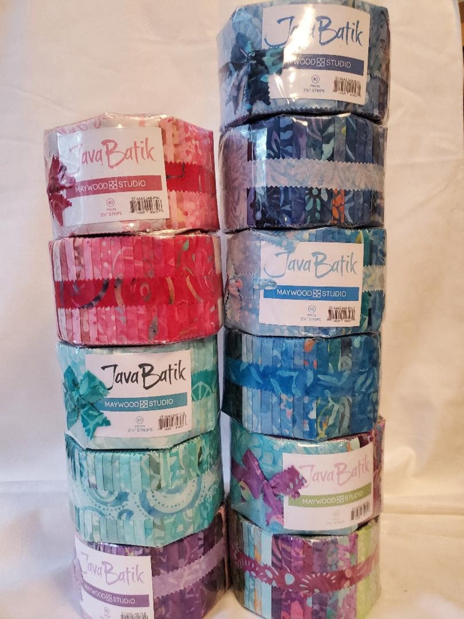 Java Batik by Maywood Studio. Jelly Roll Style. 2 1/2 Inch - Etsy