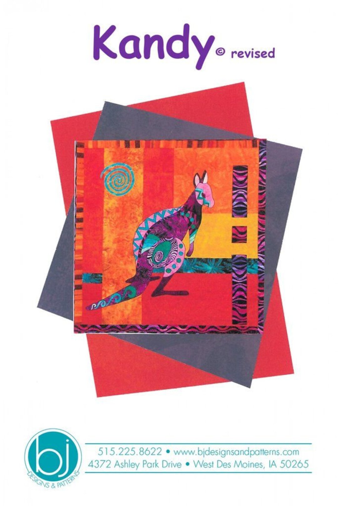 Kandy Kangaroo Quilt Pattern by Bj Designs - Etsy