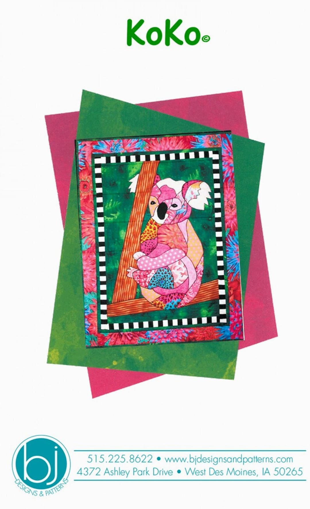 Koko Koala Quilt Pattern by Bj Designs - Etsy