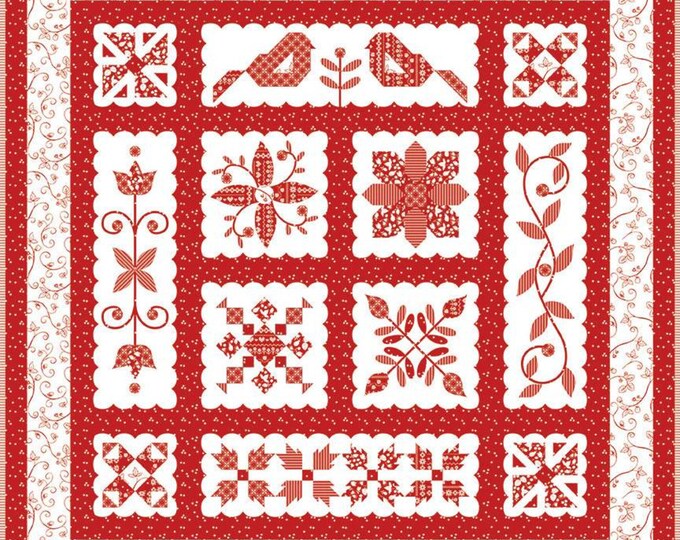 Jillily Studio Swiss Miss Quilt Pattern - Etsy