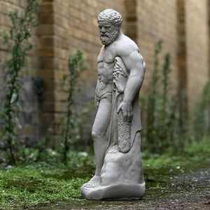Hercules Concrete Statue Greek Mythology Garden and Home Decor Handmade ...