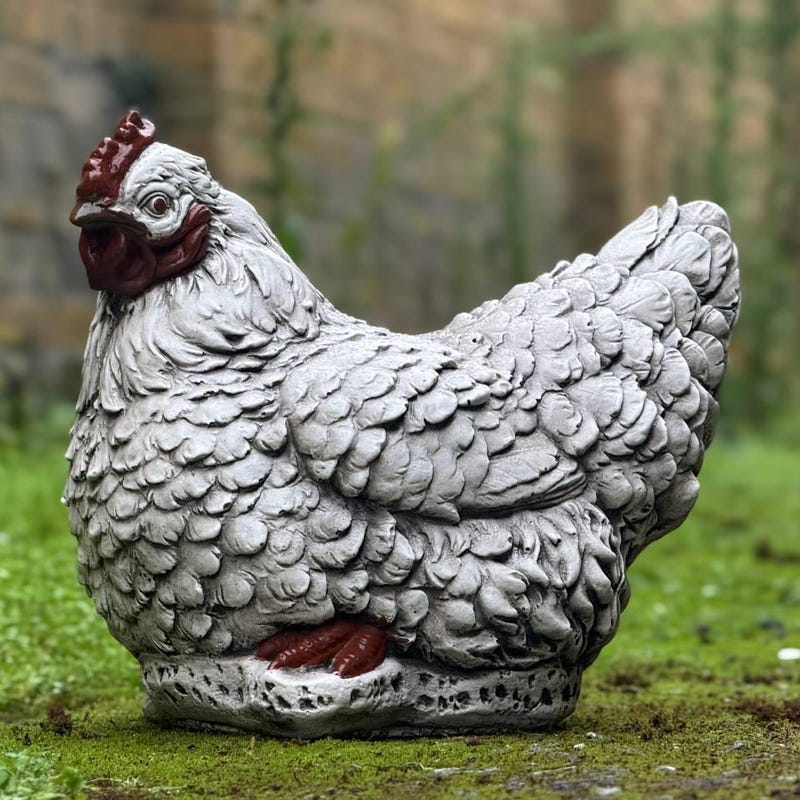 Chicken Statue - Etsy
