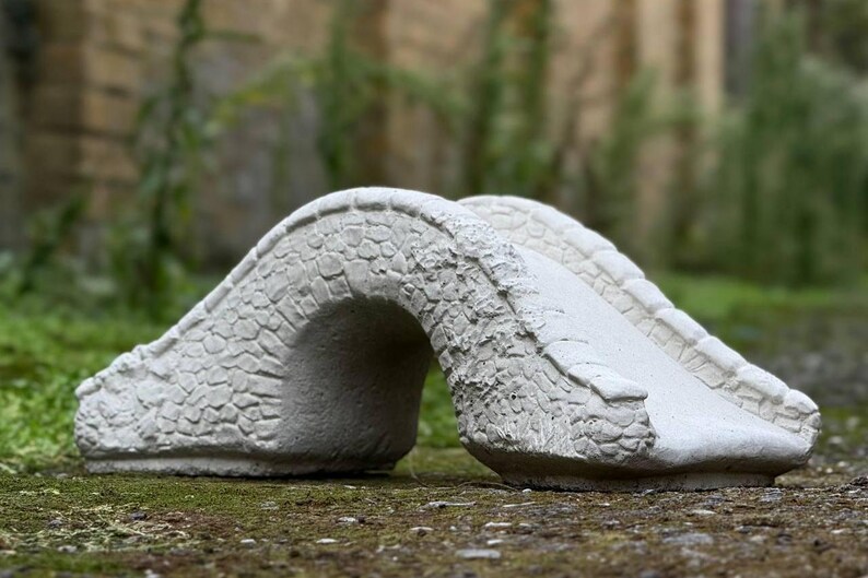 Miniature Stone Bridge Concrete Garden and Home Ornament Stone Handmade ...