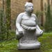 Stone Sumo Wrestler Statue Concrete Japanese Sculpture Outdoor Garden ...