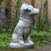 Stone Jack Russell Terrier Statue Concrete Dog Sculpture Loyal Pet ...