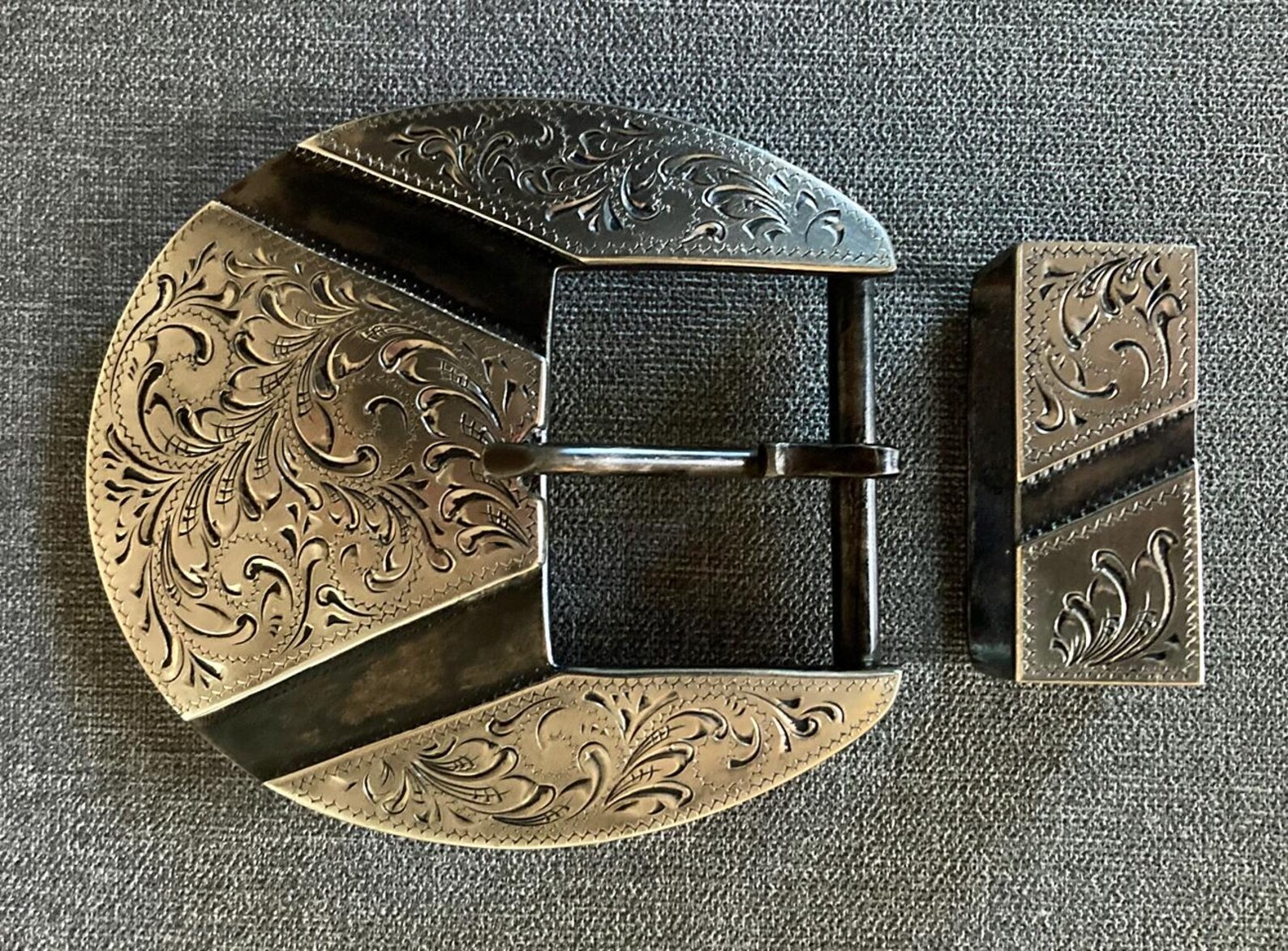 Mike Pardue Western Belt Buckle - Etsy