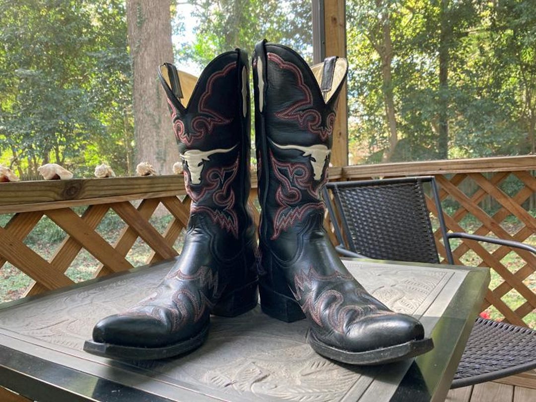 M.L. Leddy Cowboy Boots - Etsy