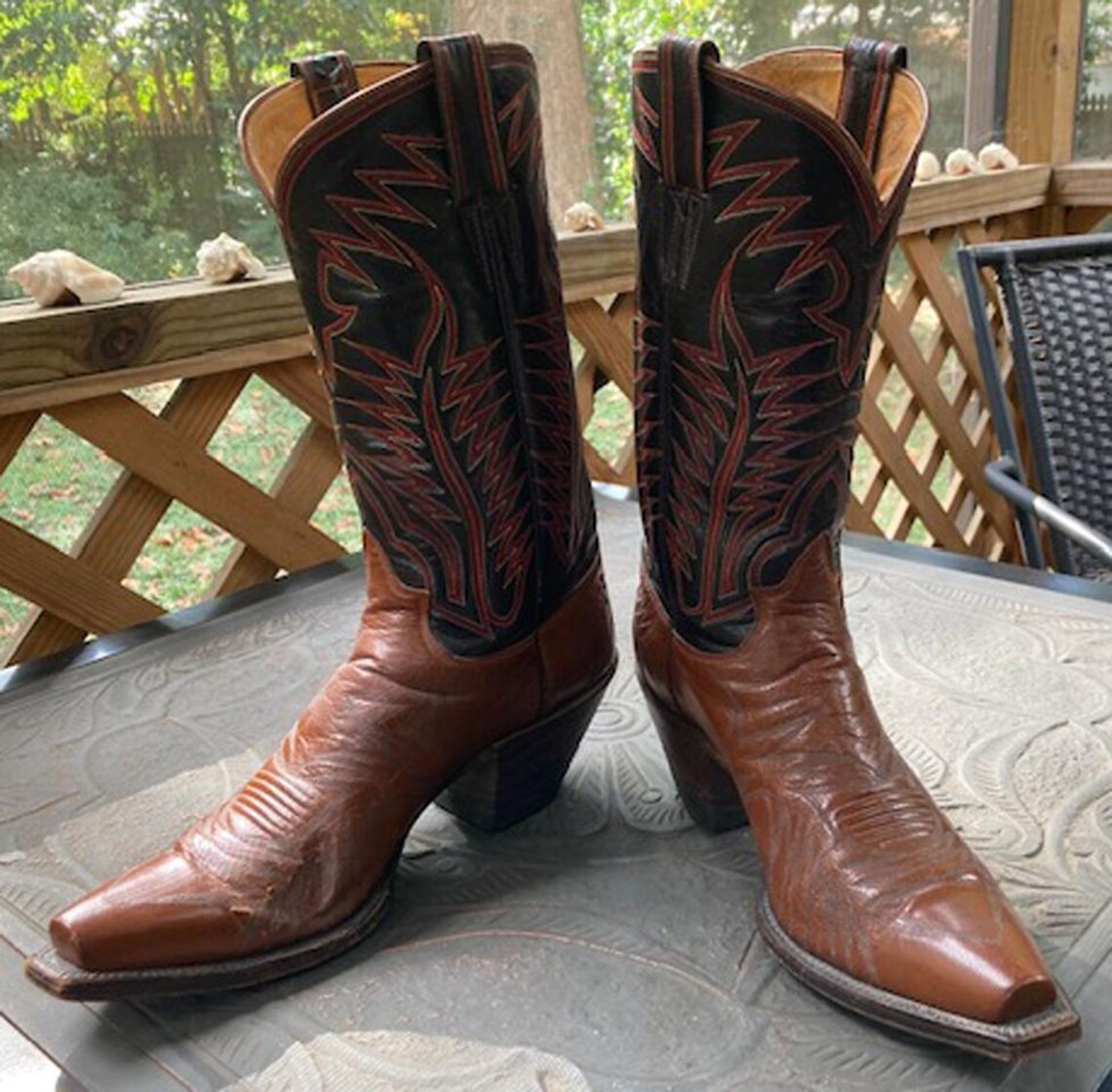 1950's Benchmade Cowgirl Boots - Etsy