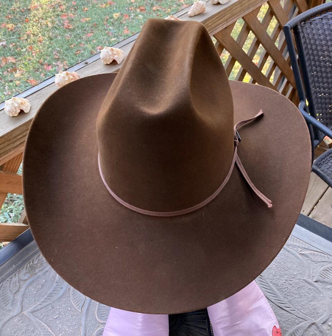 Resistol Cattle King 4X Cowboy Hat. . Size 7 - Etsy