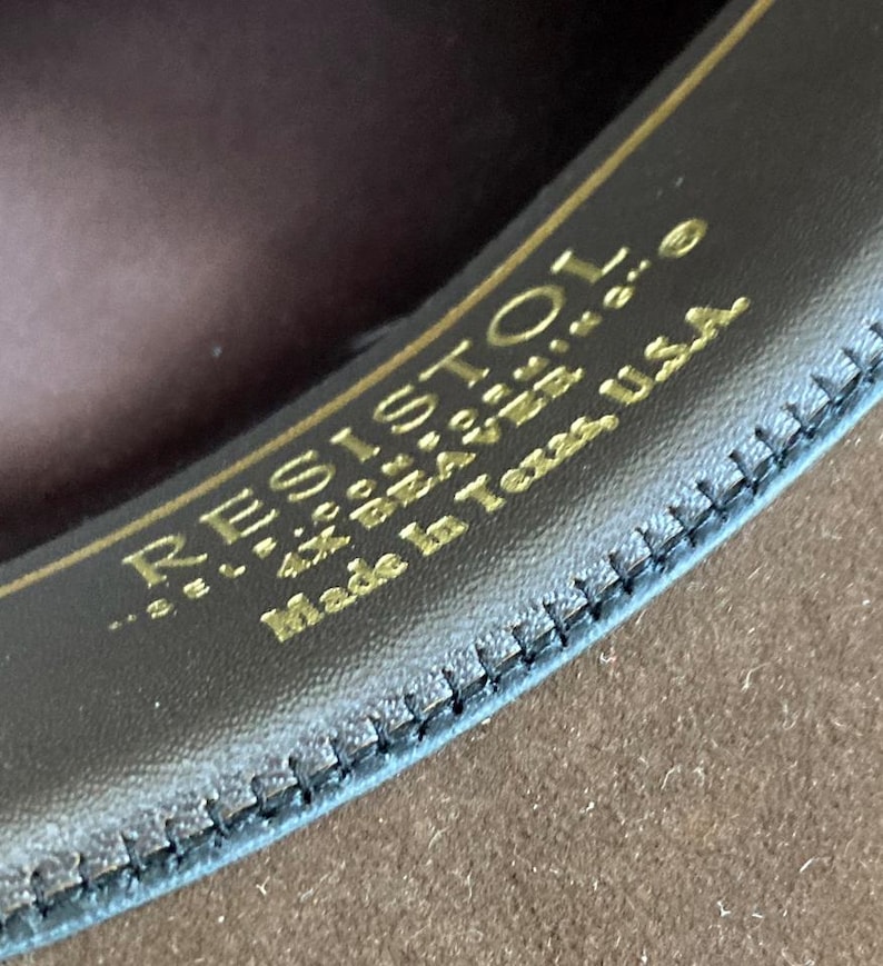 Resistol Cattle King 4X Cowboy Hat. . Size 7 - Etsy