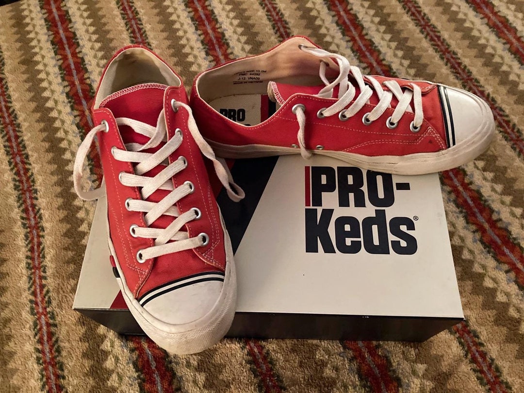 Vintage Pro Keds Royal Red Sneakers - Etsy