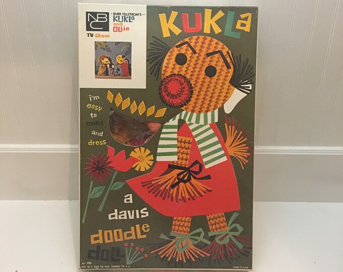 KUKLA Handmade Doll - Kukla, Fran & Ollie TV Show - Davis Toy Company ...