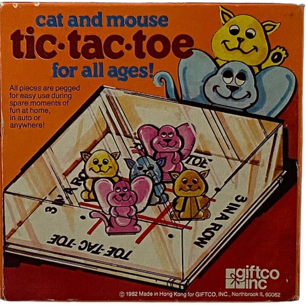 Tic Tac Toe Game - Etsy