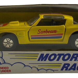 SUNBEAM Speedmachine Motorized Racer Pontiac Firebird SS-906 Diecast ...