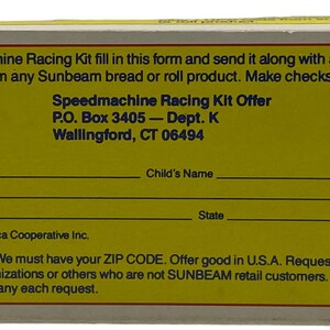 SUNBEAM Speedmachine Motorized Racer Pontiac Firebird SS-906 Diecast ...