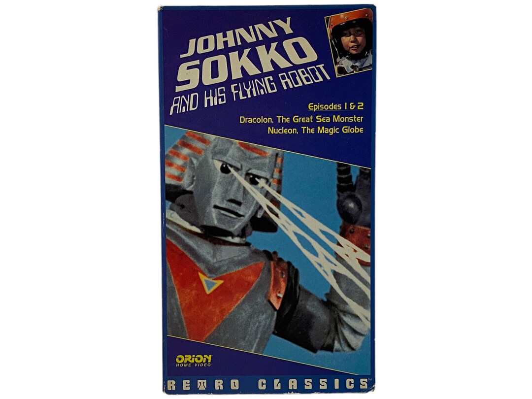 Johnny Sokko and His Flying Robot Episodes 1 & 2 Dracolon - Etsy