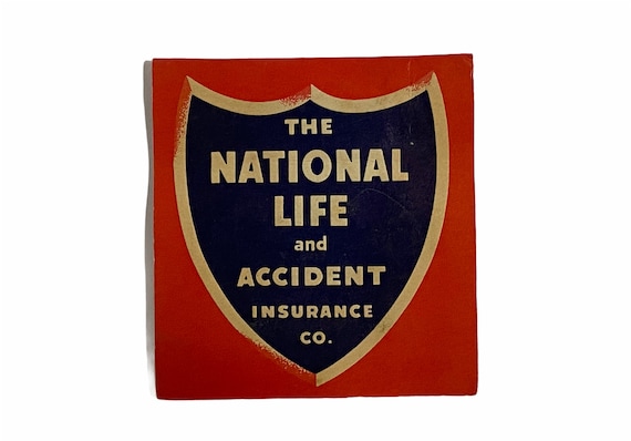 National Life and Accident Insurance Company Advertising | Etsy